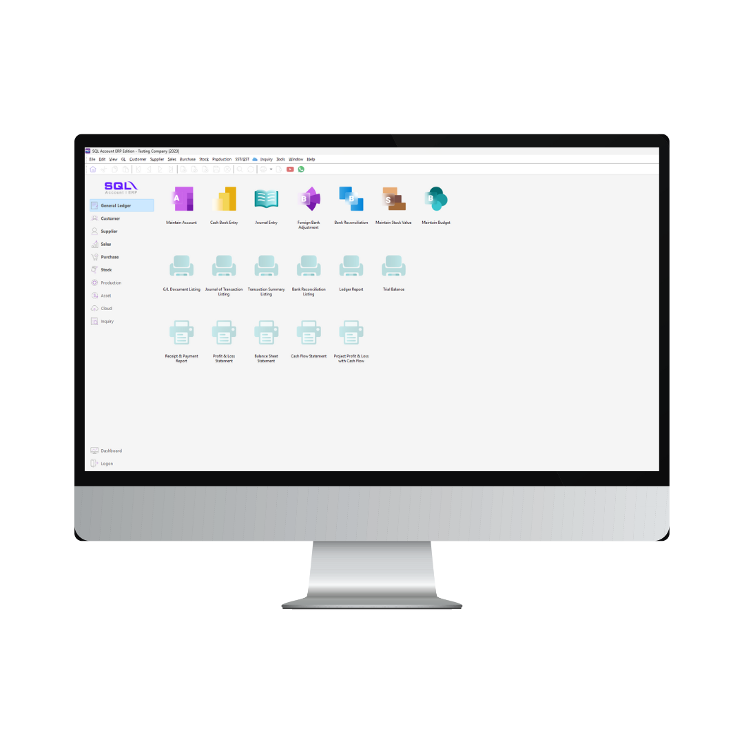 SQL Account – E Stream MSC